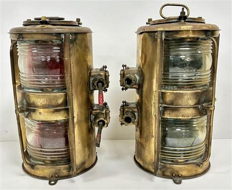 At Auction Vintage Nippon Sento Dual Lens Side Lights