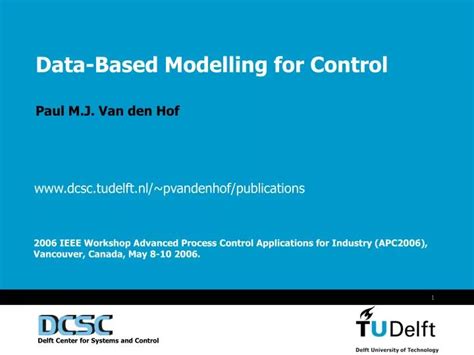 ppt data based modelling for control powerpoint presentation free