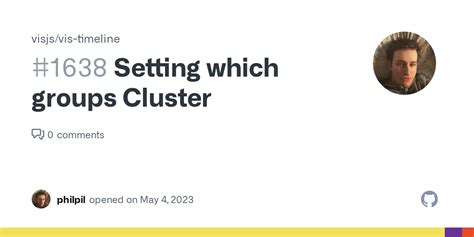 Setting Which Groups Cluster · Issue 1638 · Visjsvis Timeline · Github