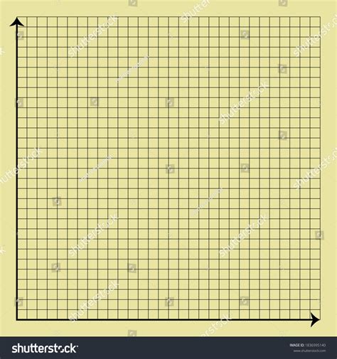 Cream Graph Paper Black Xy Axis Stock Vector Royalty Free 1836995140 Shutterstock