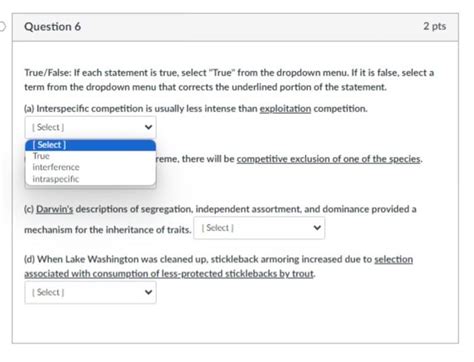 Solved Question True False If Each Statement Is True Chegg