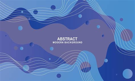 Webmodern Blue Fluid With Wavy Lines Background Vector Illustration