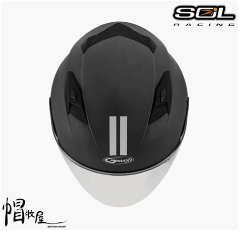 【帽牧屋】sol So7 Of 77 磐石 四分之三罩安全帽 內藏鏡片 內襯全可拆洗 3 4罩 半罩 消光灰 銀 Yahoo奇摩拍賣