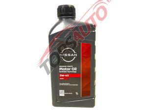 Масло моторное 1л ( NISSAN 5W40 ) KE90090032 | Автозапчасти Topsauto