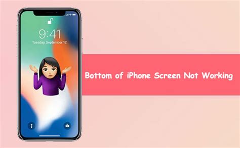 13 Ways To Fix Bottom Of IPhone Screen Not Working