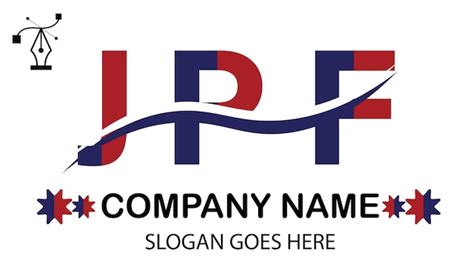 Premium Vector Jpf Letter Logo