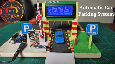 Automatic Car Parking System Using Arduino And I2c Lcd Display Marobotic