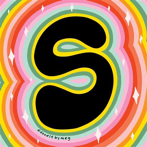 Rainbow W Canvas Wall Art By Doodle By Meg Icanvas