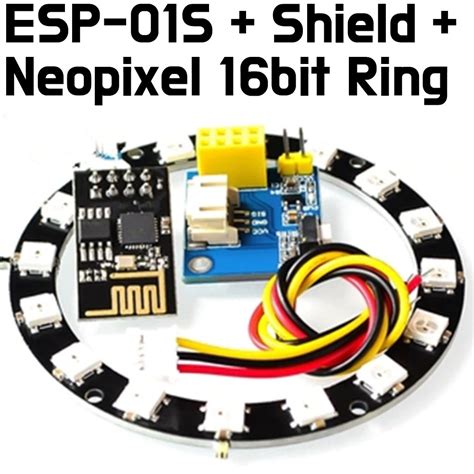 Neopixel Ws2812 Adapter Shield Esp 01s Epartners Nz
