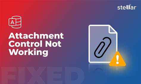 fix attachment control is not working issue in ms access