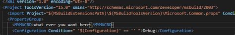 C Defining Custom Macros To Be Used In Build Events Stack Overflow
