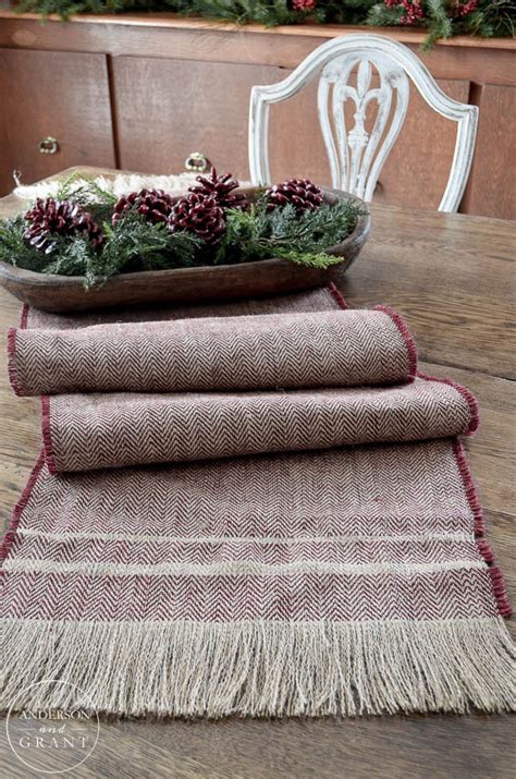 Diy No Sew Burlap Table Runner Anderson Grant