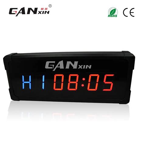 Wholesale Ganxin3 Inch Gym Fitness Timer Cross Fit Interval Training Electric Garage Timer With