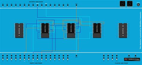 Build Half Adder Using Mux With 74ls153 And 74ls04 Ics Deldsim