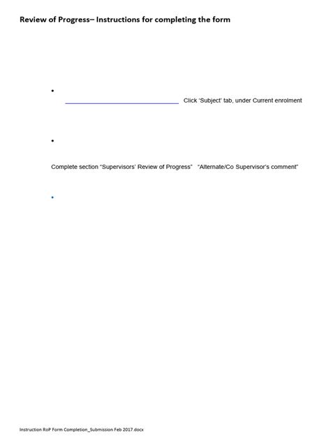 Instruction Rop Form Completion Submission A2018 Pdf