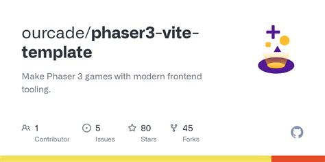 github ourcade phaser3 vite template make phaser 3 games with modern