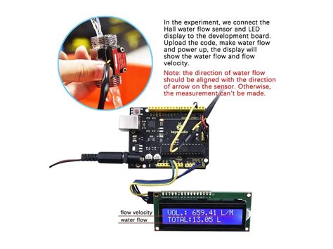 Keyestudio Arduino Senzor Průtoku Vody Datram Praha