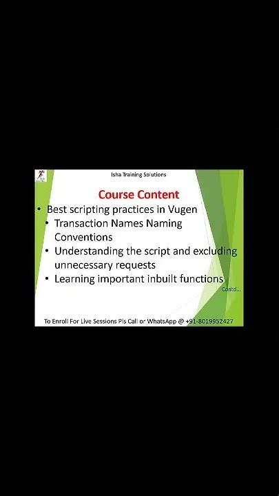 Performance Testing Using Loadrunner Core To Advanced Youtube Short Youtube