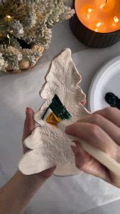 DIY Clay Christmas Tree Domestically Blissful