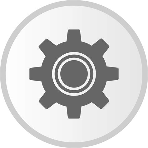 Cog Vector Icon 15776228 Vector Art At Vecteezy