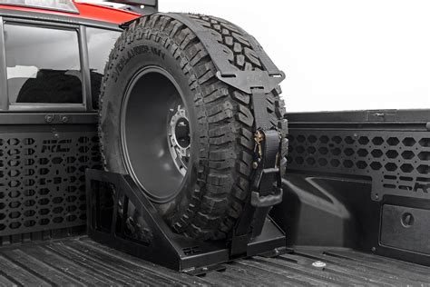 Bed Mount Spare Tire Carrier Universal Multiple Makes And Models Chevy Dodge Ford Gmc Ram