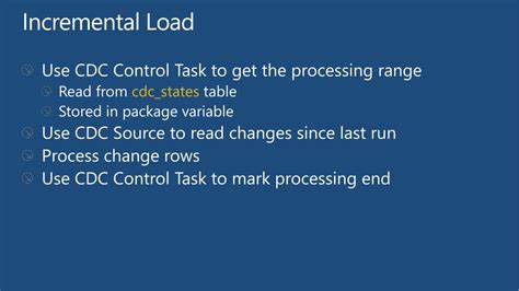 Ppt Incremental Etl Using Cdc For Sql And Oracle With Sql Server