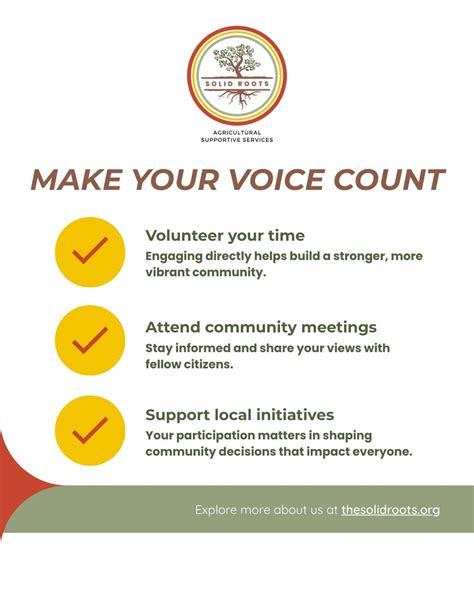 🗣️ Make Your Voice Count 🌿 Ever Wondered How To Get Involved In