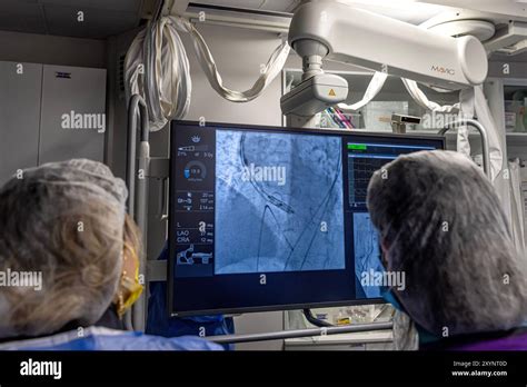 Istanbul Turkey February 29 2024 X Ray For Valvular Replacement With