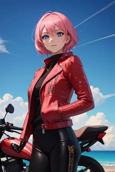 Character Biker Girl With A Fucked Up Past
