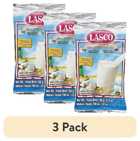 3 Pack Lasco Lasco Soy Food Drink 42 Oz
