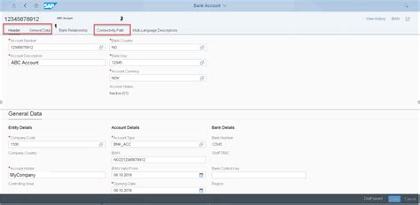 Bank Account Management In SAP S 4HANA SAP Community