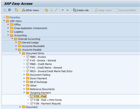 SAP FICO Post Partial Outgoing Payments