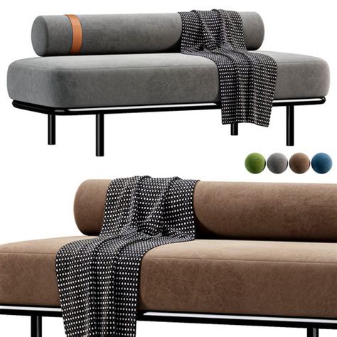 Etta Ottoman By Indesignlive 3d Model Buy Download 3dbrute