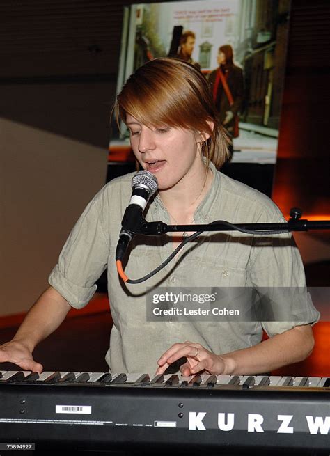 Marketa Irglova Performs At The Reception For Fox Searchlights News