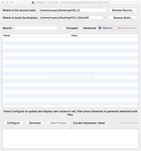 Mac Cmake安装和使用cmake Project Configuration Failed No Cmake Confi Csdn博客
