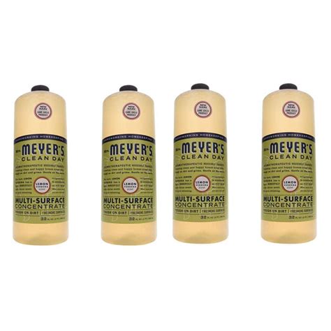 Mrs Meyers Clean Day 32 Oz Lemon Verbena Multi Surface Concentrate