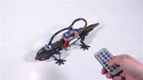 【夏休み】プログラム可能でリモコン操作可能なトカゲのロボットキット「diy bionic robot lizard」【自由研究】 tech