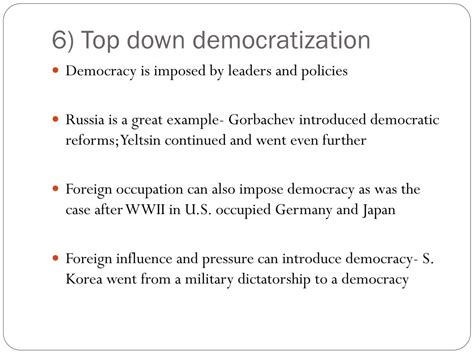 Ppt Democratization Powerpoint Presentation Free Download Id 2849639