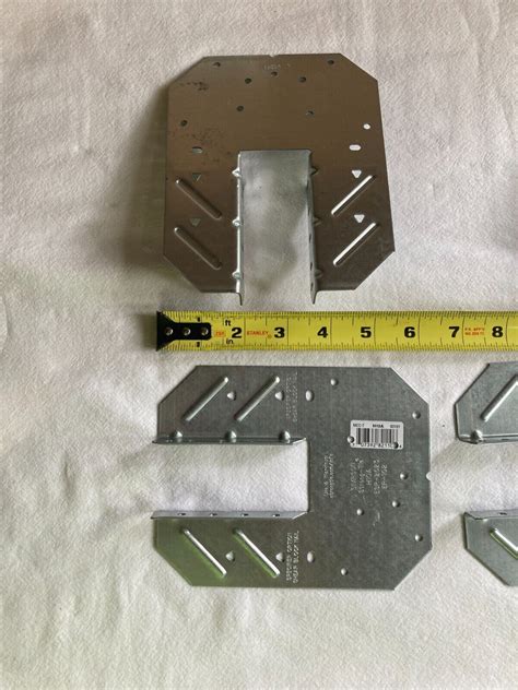 5 Simpson Strong Tie Rafter Truss H10a Hurricane Tie 18 Gauge Galvanized Ebay