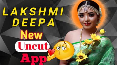 Lakshmi Deepa New Uncut Ott Update Dont Miss This Update Youtube
