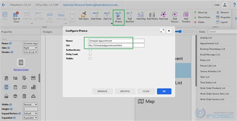 execute js within rules on the field service mobile for dynamics 365