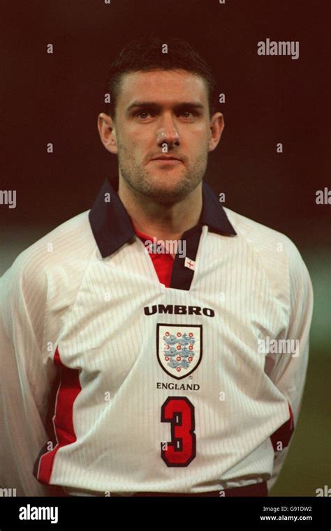 Soccer Friendly Switzerland V England Englands Andy Hinchcliffe