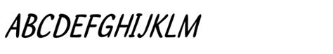 Ilbit Bold Condensed Italic Font Download Commercial