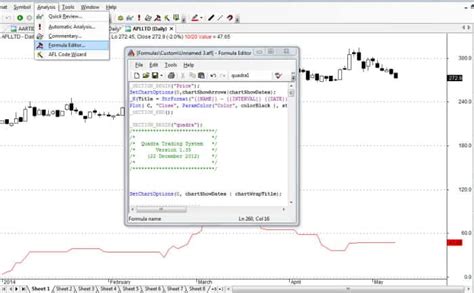 Comment Importer La Formule Afl Dans Amibroker
