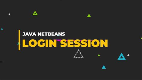 Login Session Java Netbeans Youtube