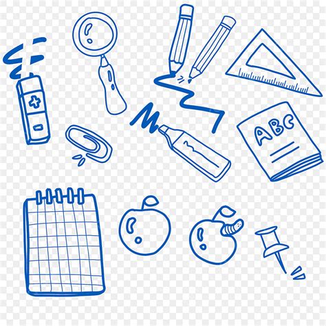 파란색 손으로 그린 편지지 돋보기 일러스트 푸른 클립 아트 푸른 문방구 Png 일러스트 및 Psd 이미지 무료 다운로드 Pngtree