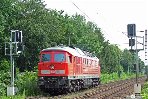 Lokomotiven der Baureihe 232 auf der Ratinger Westbahn