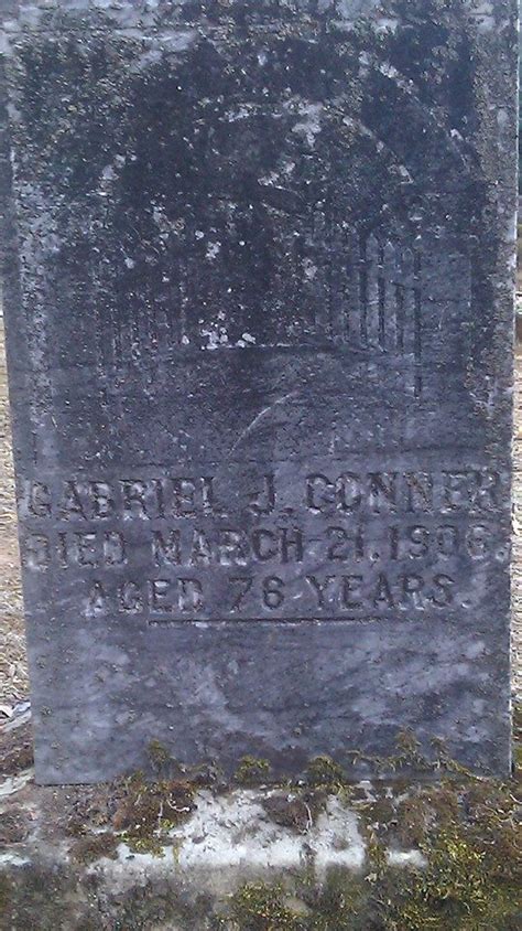 Gabriel J Conner 1830 1906 Mémorial Find A Grave