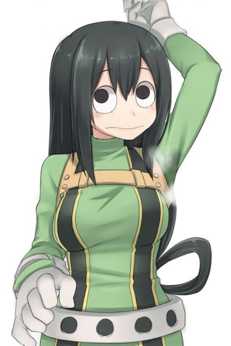 [imagem Erótica] Anime Boku No Hero Academia Tsuyu Asui Parte 1 ~ Moe