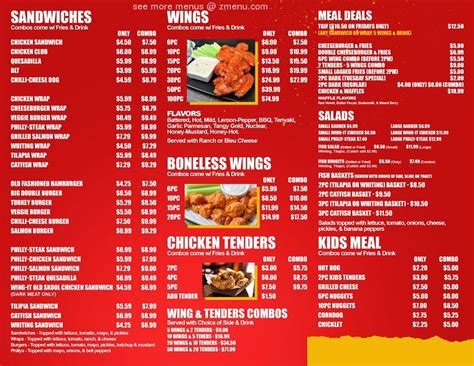 Online Menu Of Wing It Deli Restaurant Griffin Georgia 30223 Zmenu
